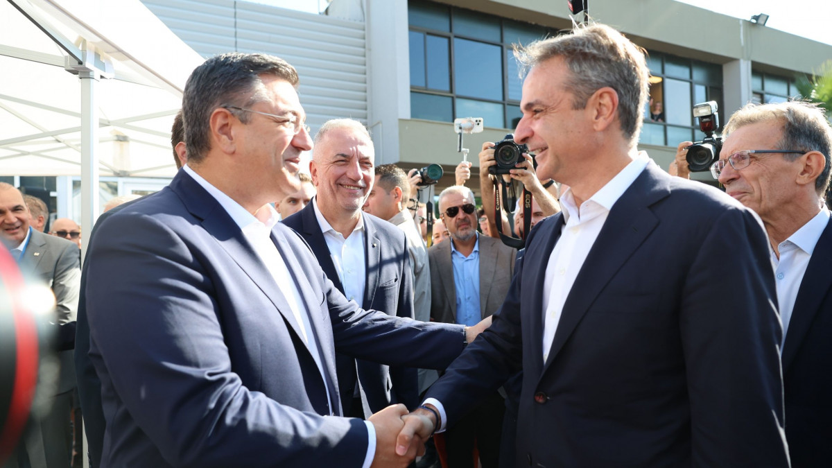 Ο Κυριάκος Μητσοτάκης στα εγκαίνια της 89ης ΔΕΘ - Δείτε φωτογραφίες