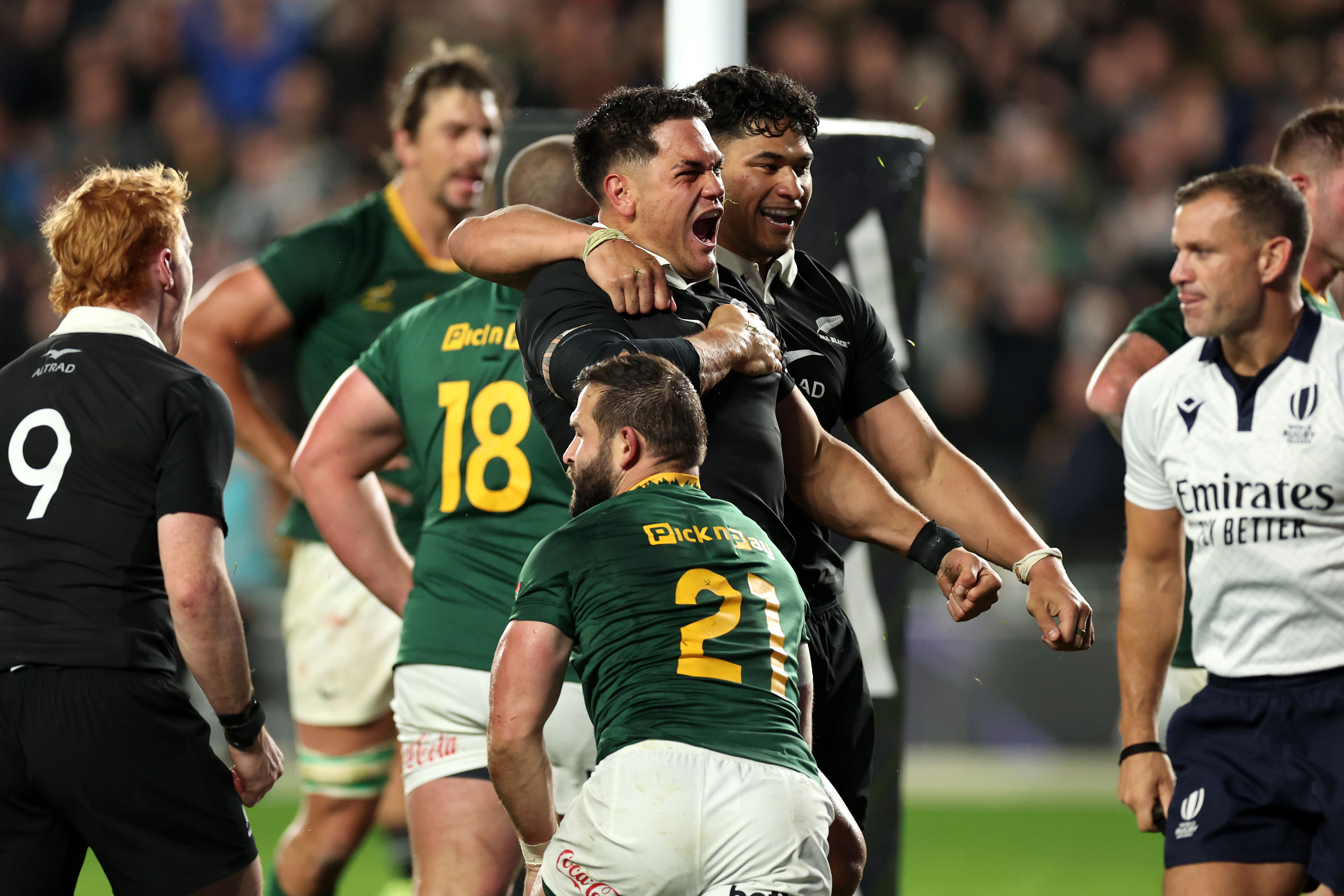 New Zealand vs South Africa live: All Blacks survive Springboks battle ...