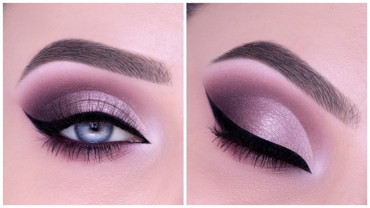 Glam Mauve Cut Crease Tutorial for Stunning Eyes