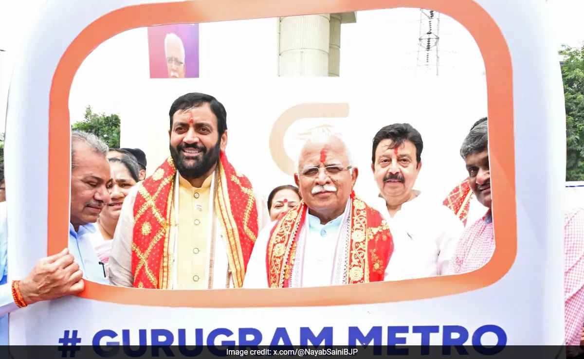 Gurugram Metro To Connect 27 Stations In 4 Years With Rs 5,500 Crore ...