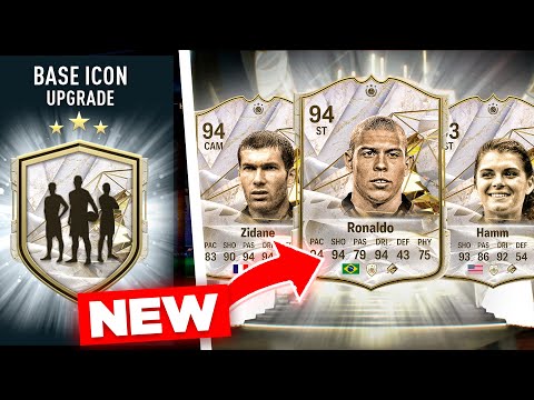 What do you get from 25 x new base icon player packs in EA FC 24?