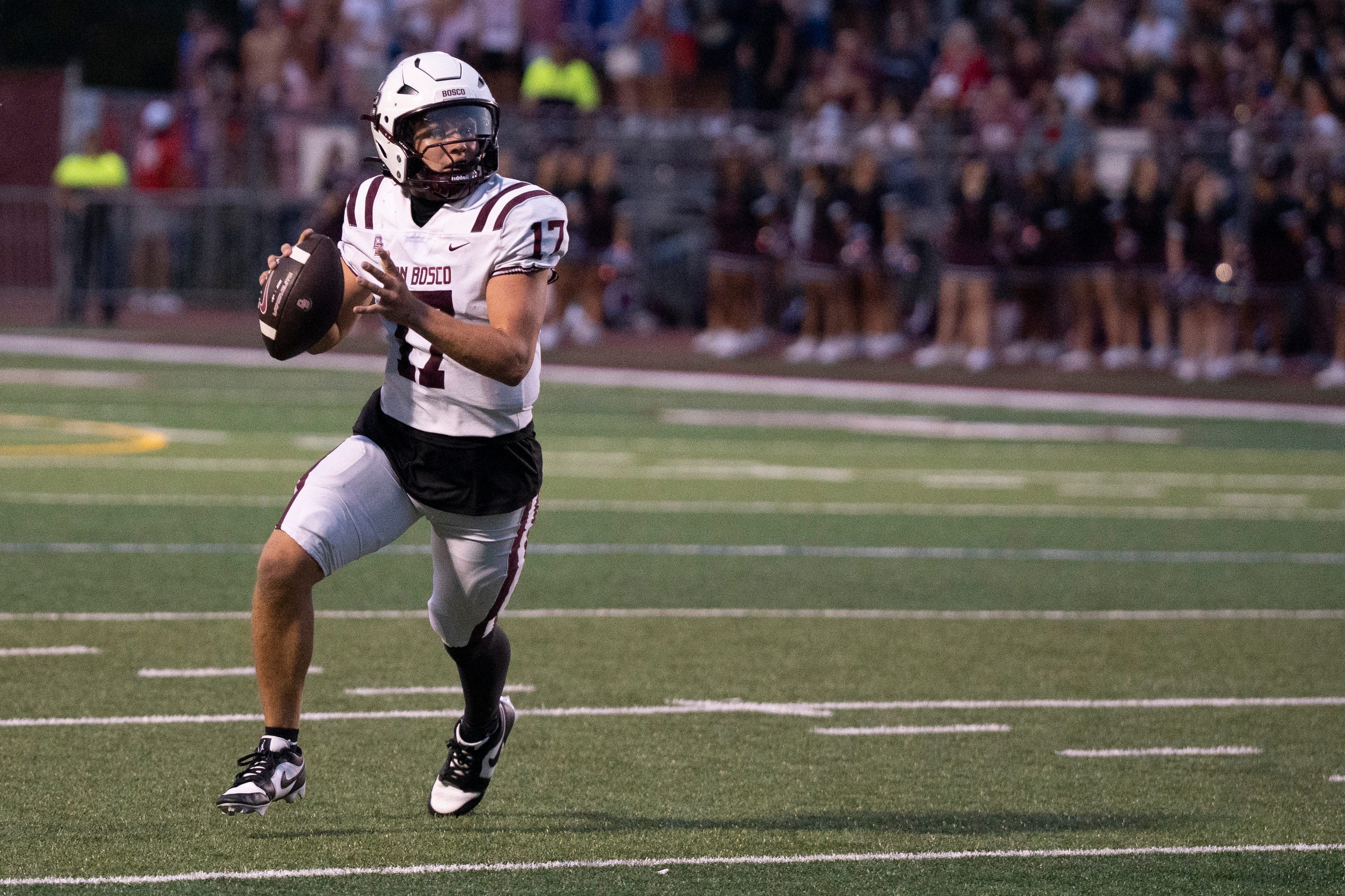 Carson Schoen, Don Bosco football keep rolling with win over Monarch ...