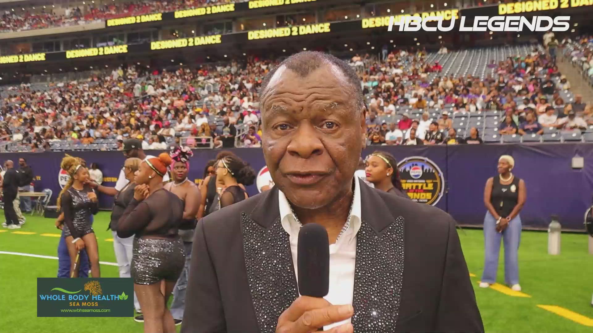 NBA Legend Calvin Murphy At The National Battle Of The Bands
