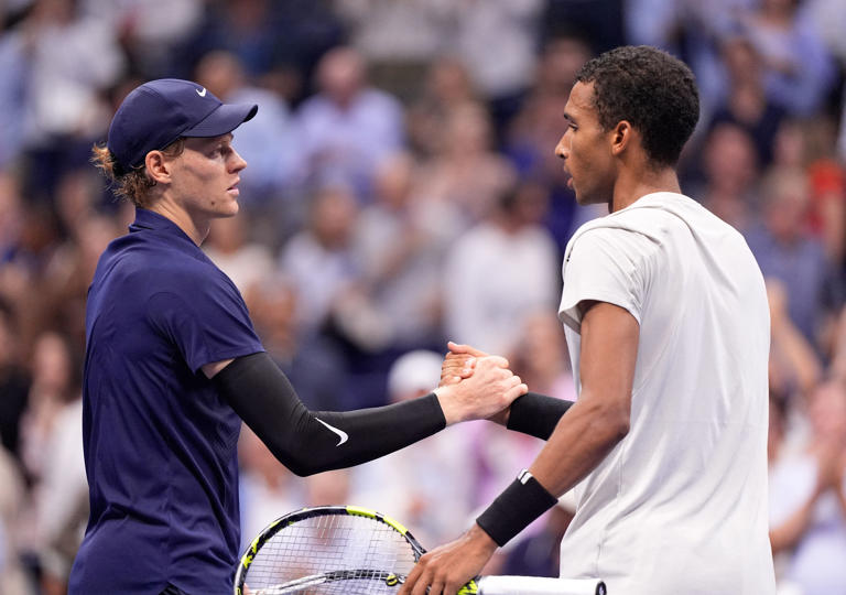 US Open live: Jannik Sinner overcomes injury struggle to set up Carlos ...