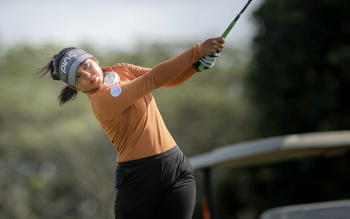 Del Rosario shines in LPGT return