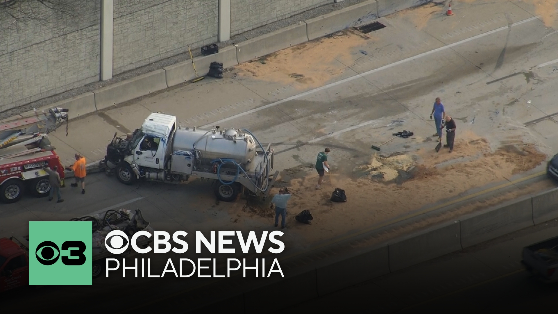 One person injured after multiple vehicle accident involving a septic ...