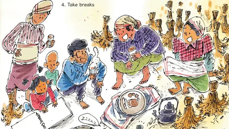 This children`s book explores seven illustrators` creative processes