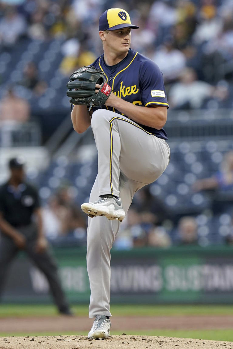 Priester sets franchise record as Brewers beat Pirates 5-2