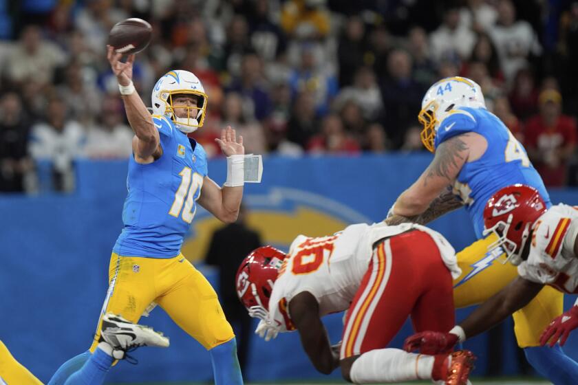 Justin Herbert goes 'Mr. Beast' on Chiefs in Chargers' season-opening ...
