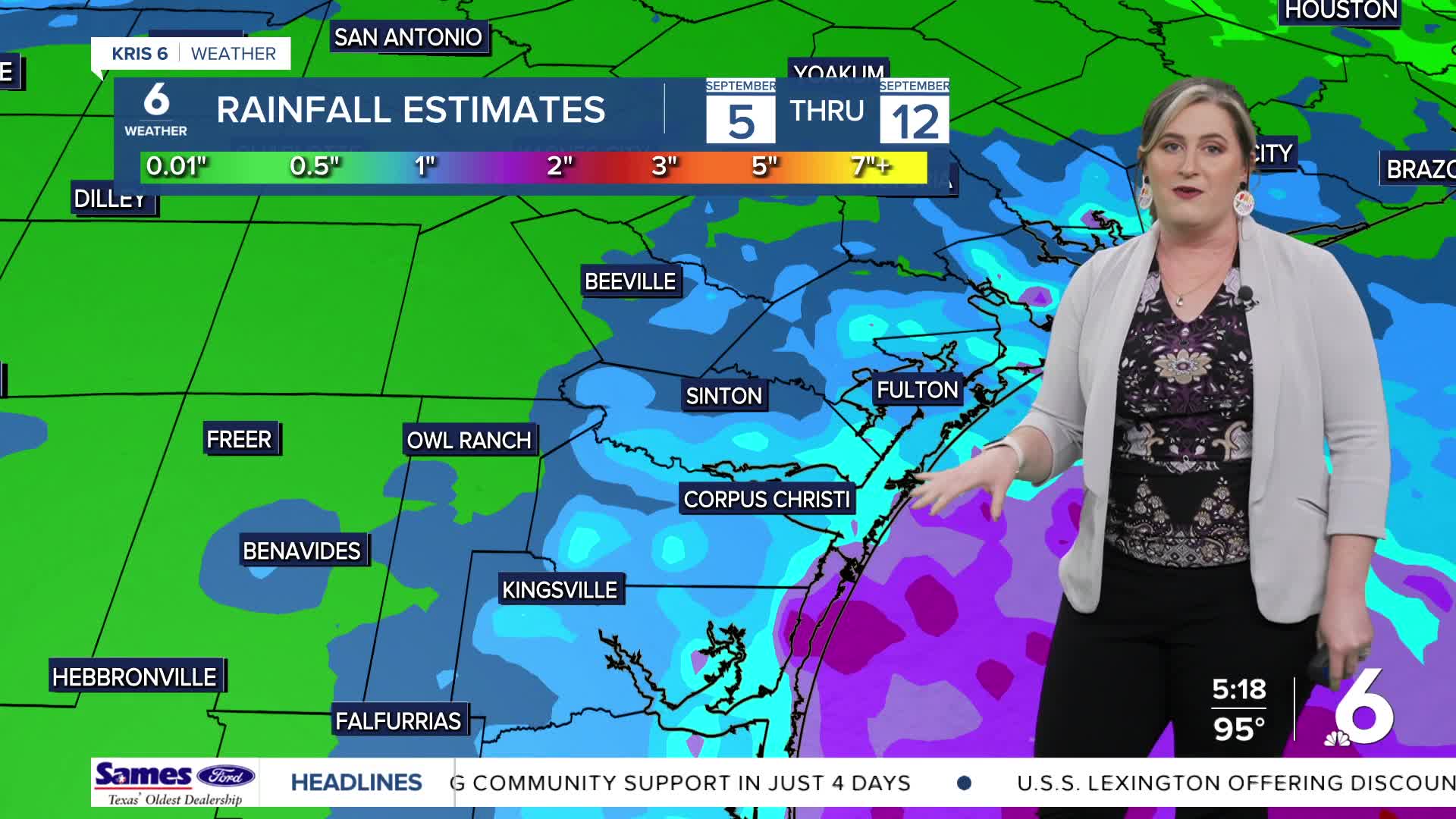 WEEKEND FORECAST: A 'good drink of rain' is on the way