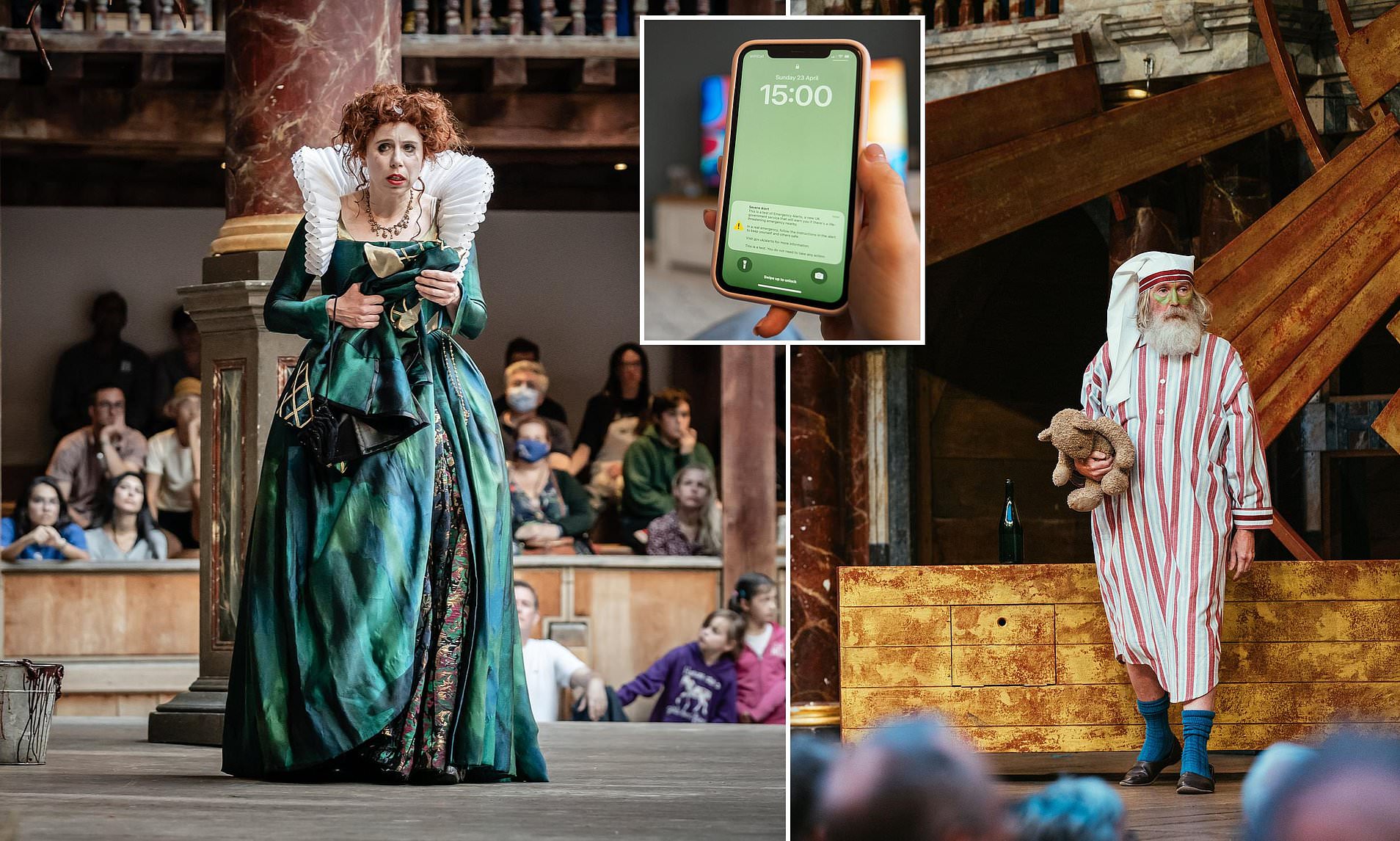 Historic theatre to pause performance of Shakespeare's Twelfth Night ...