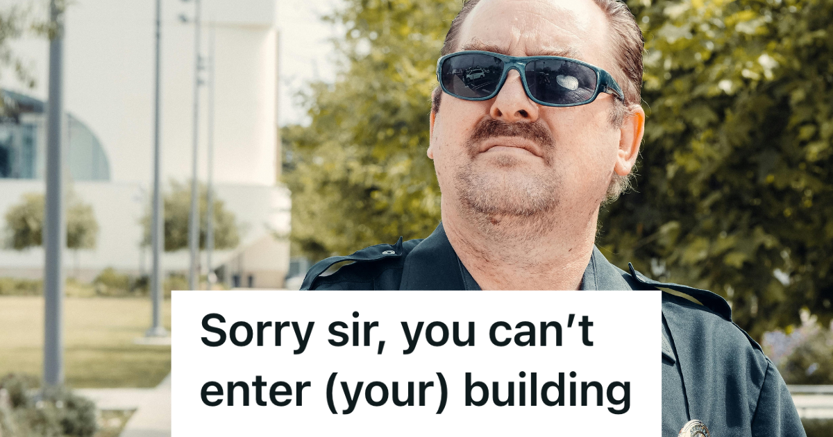 Hospital Security Officer Was Forced To Enforce A Ridiculous Rule, But ...