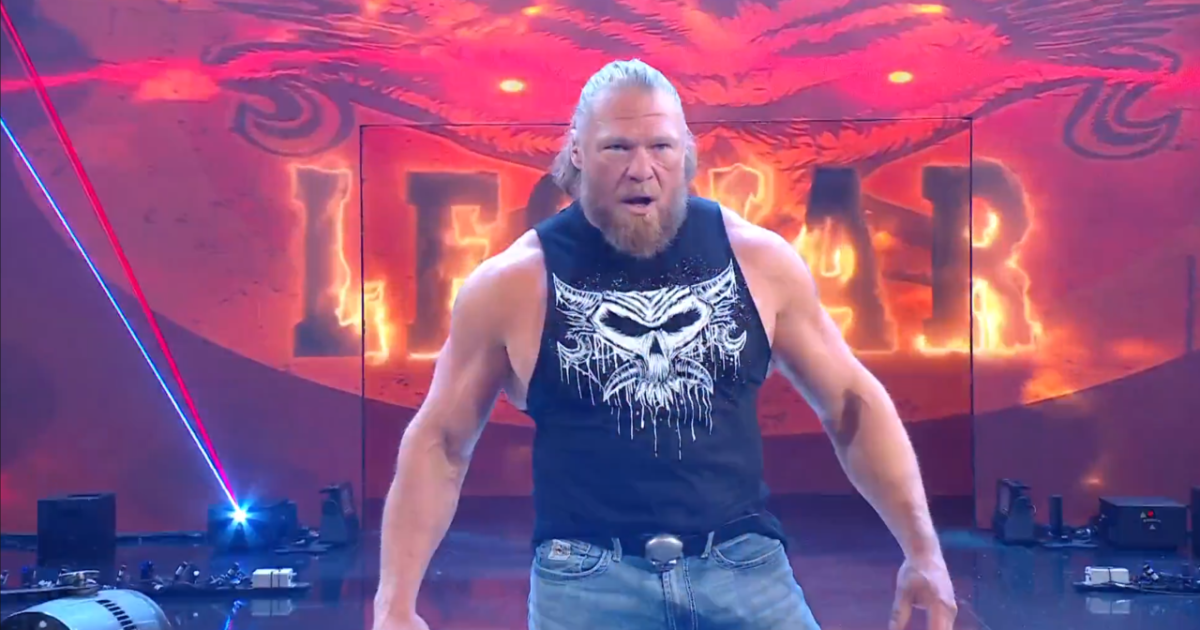 Brock Lesnar entrance botch didn't air on WWE TV