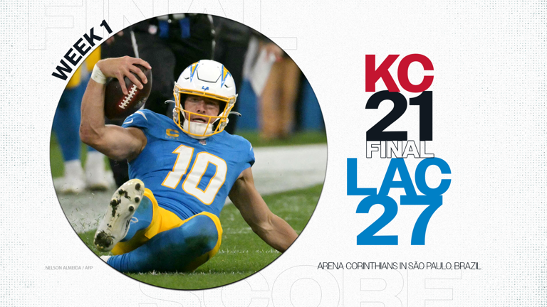 Final score: Kansas City Chiefs fall to Los Angeles Chargers 27-21 in ...