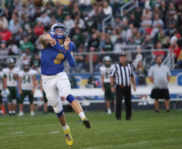 Kooper Kilgore's big rushing night leads Ontario football to win over ...