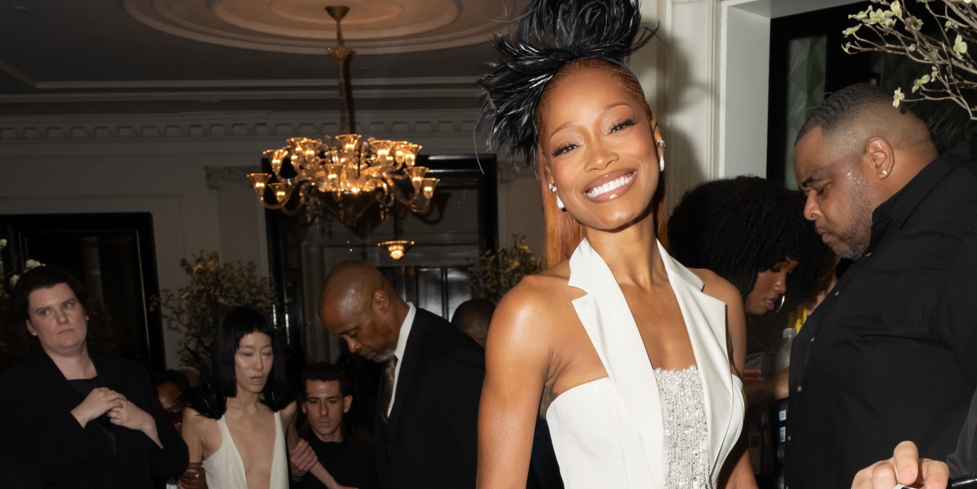 Keke Palmer Is All Smiles on the Way to the 2025 Met Gala in a ...