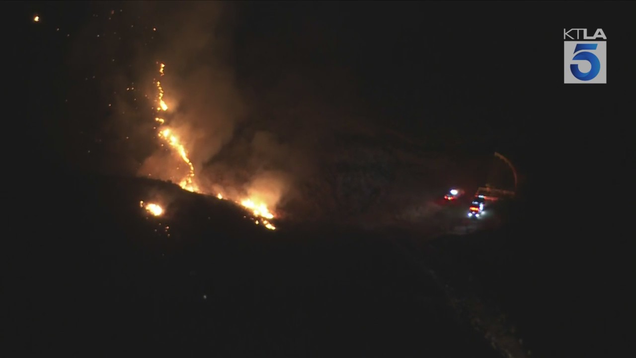 Wildfire burns in Riverside County, evacuations ordered