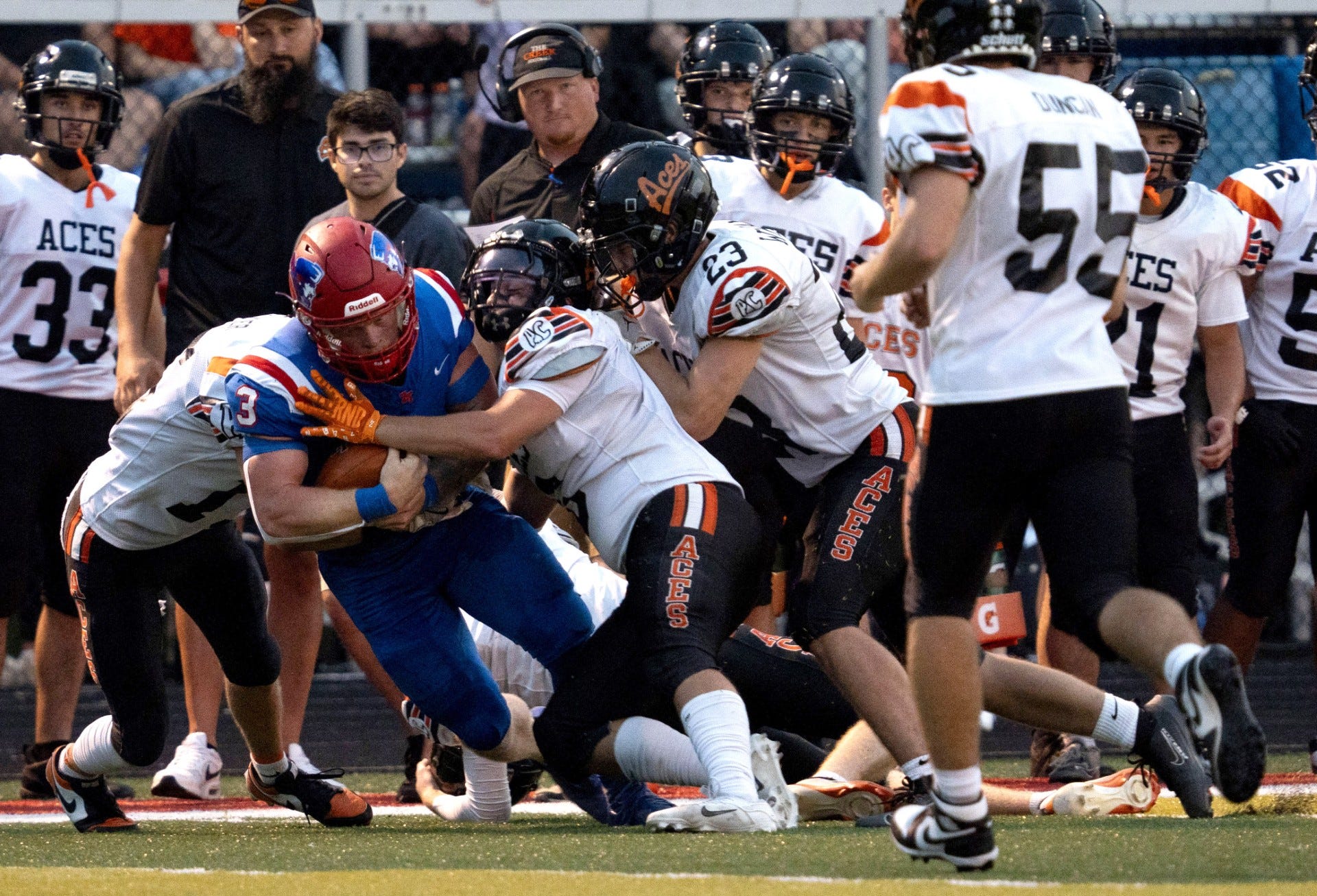 Amanda-Clearcreek football picks up first win with dominating ...