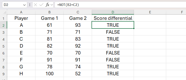 How to Use Boolean Logic in Microsoft Excel