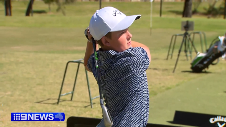 Gold Coast prodigy claims dual world golf titles