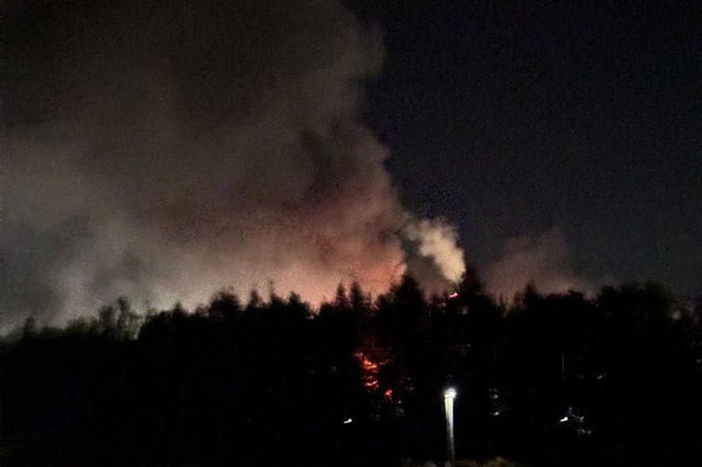 Investigation launched after huge blaze at Stirling chipboard factory