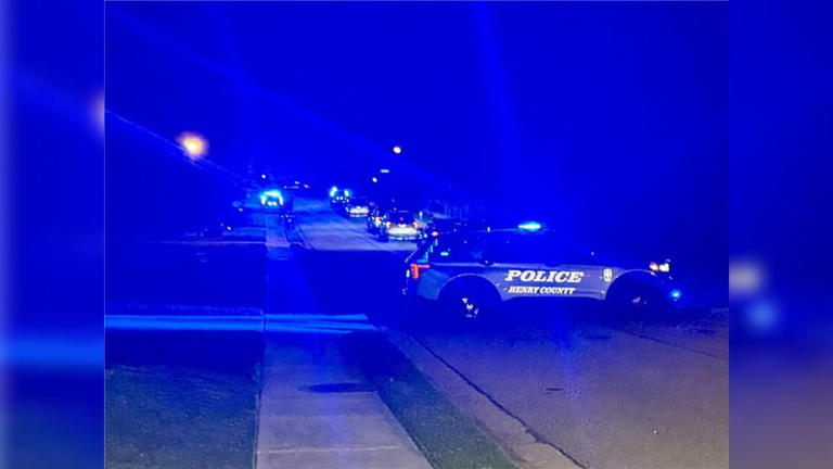 Police surround home for hours in Henry County