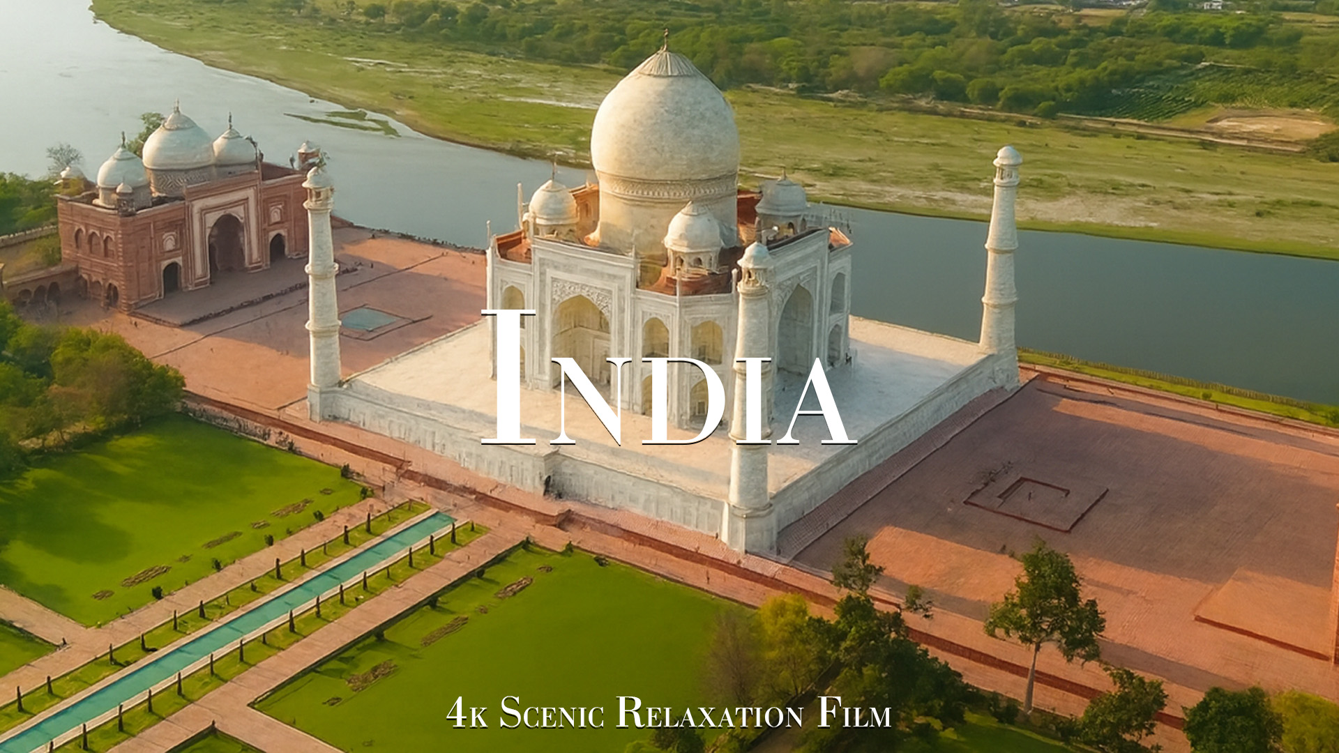 A Journey Through Varanasi, Taj Mahal and Agra in India – 4K Drone Footage