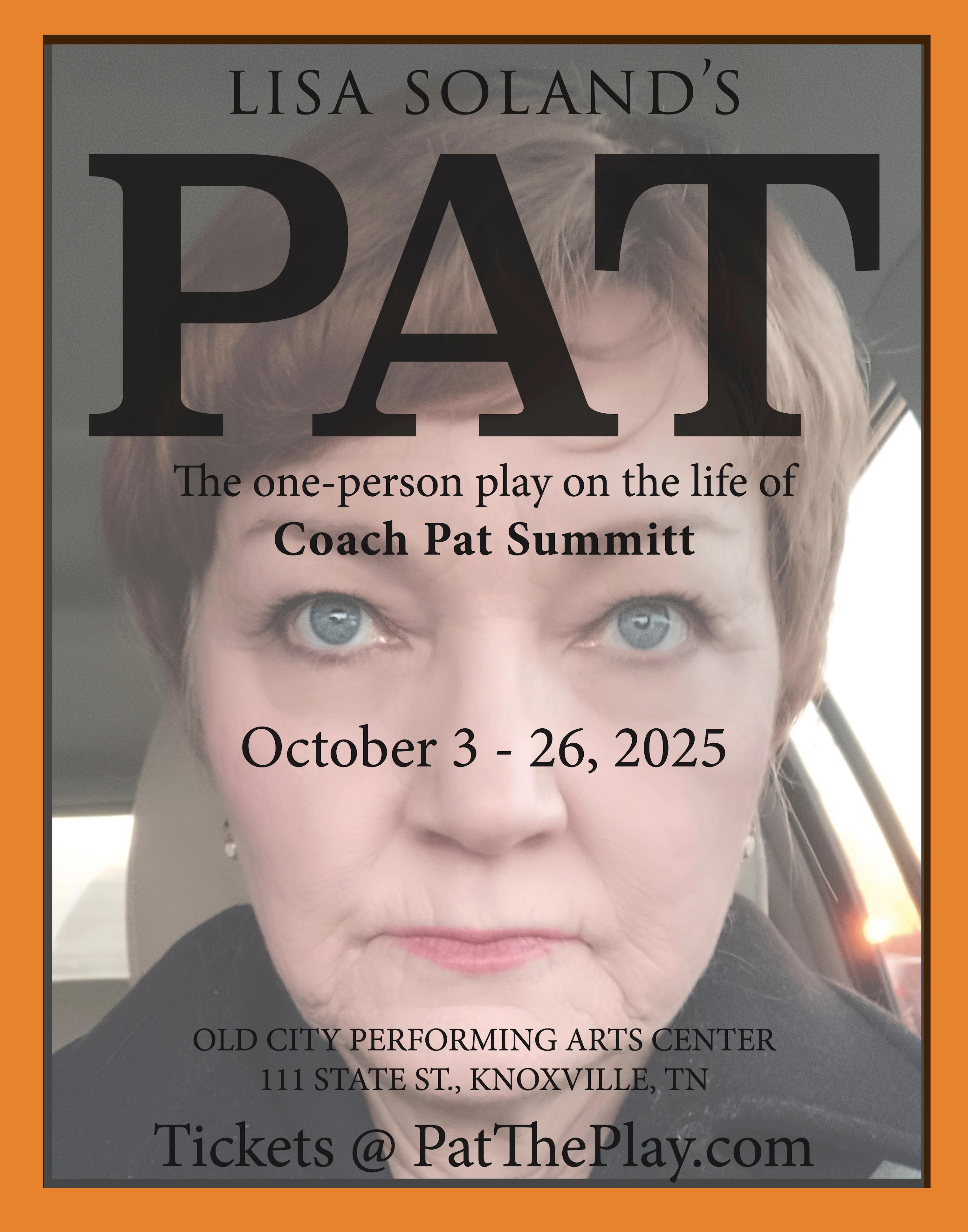 Pat Summitt onstage: Playwright channels legendary Lady Vols coach for ...