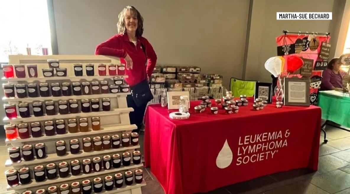 Vermont woman makes jams for cancer research
