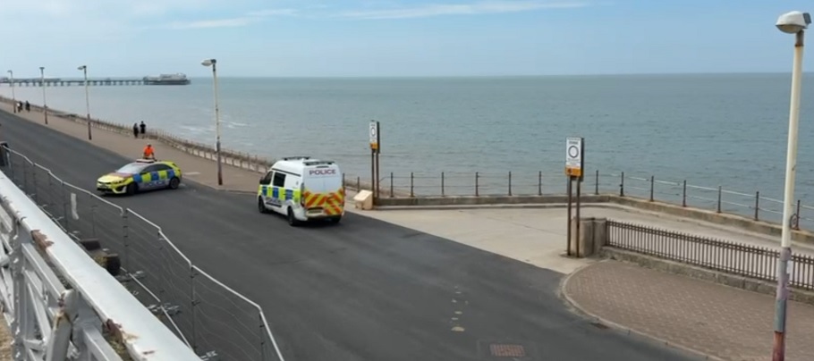 Lancashire Police and HM coastguard search for missing person on ...