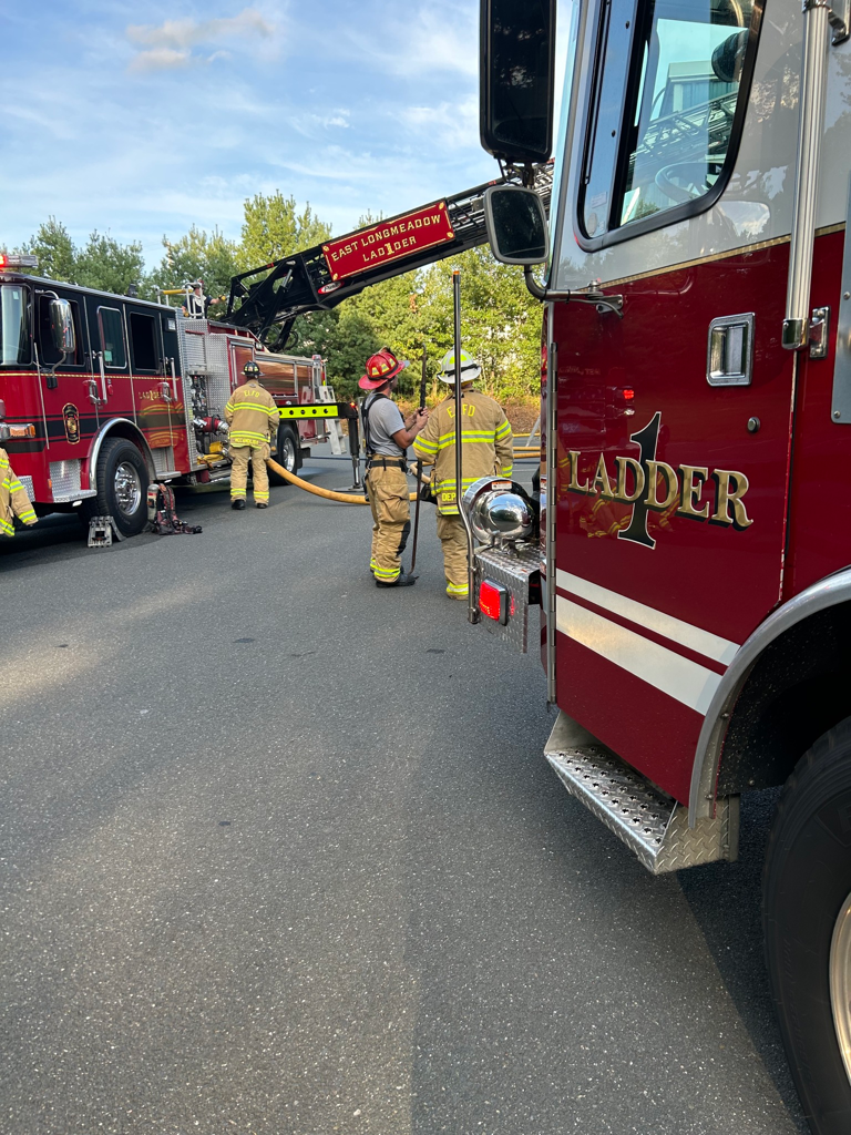 Crews put out solar panel fire in East Longmeadow