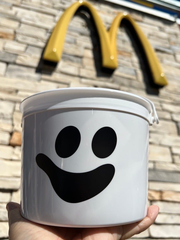 When does McDonald's Boo Buckets 2025 come out? Inside new McDonald's ...