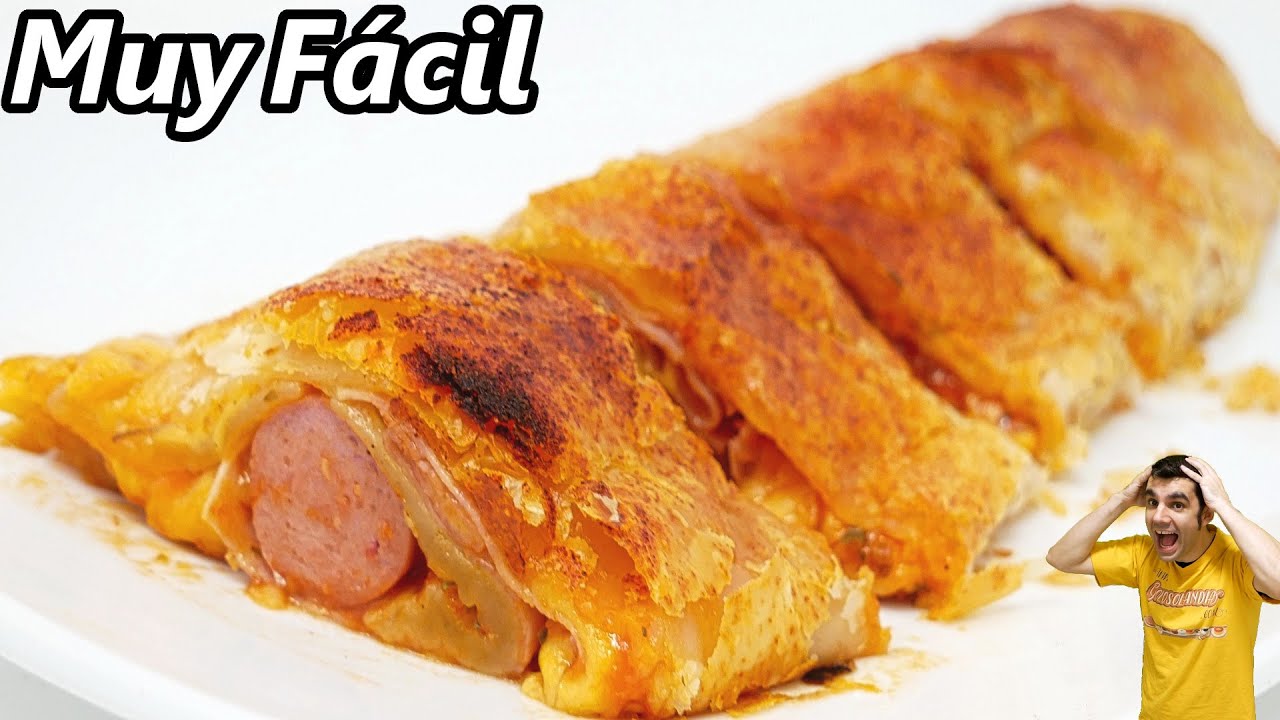 Hojaldre Relleno Delicioso | Una Receta Deliciosa Que Se Prepara Súper ...