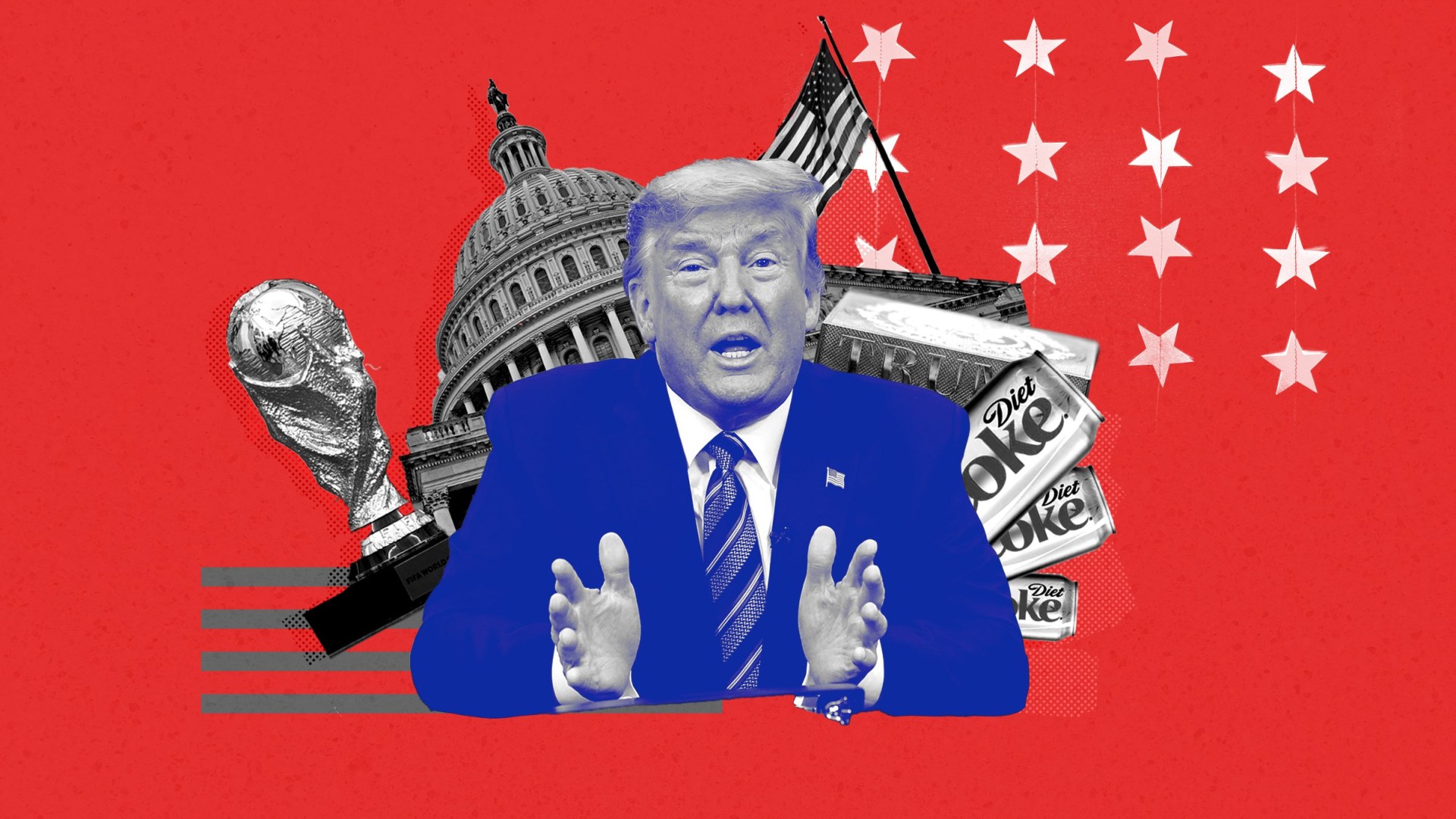 How Trump has glamourised the Oval Office