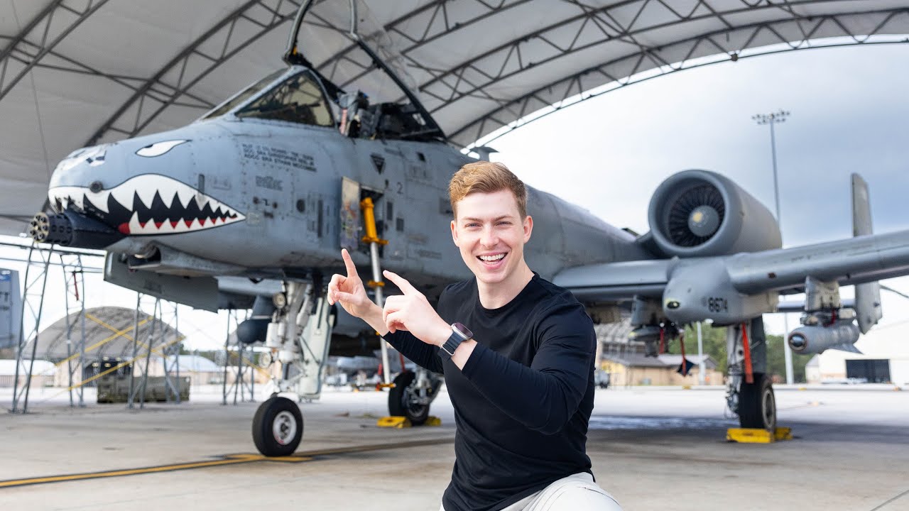 Legendary A-10 Warthog and Its GAU-8 Cannon