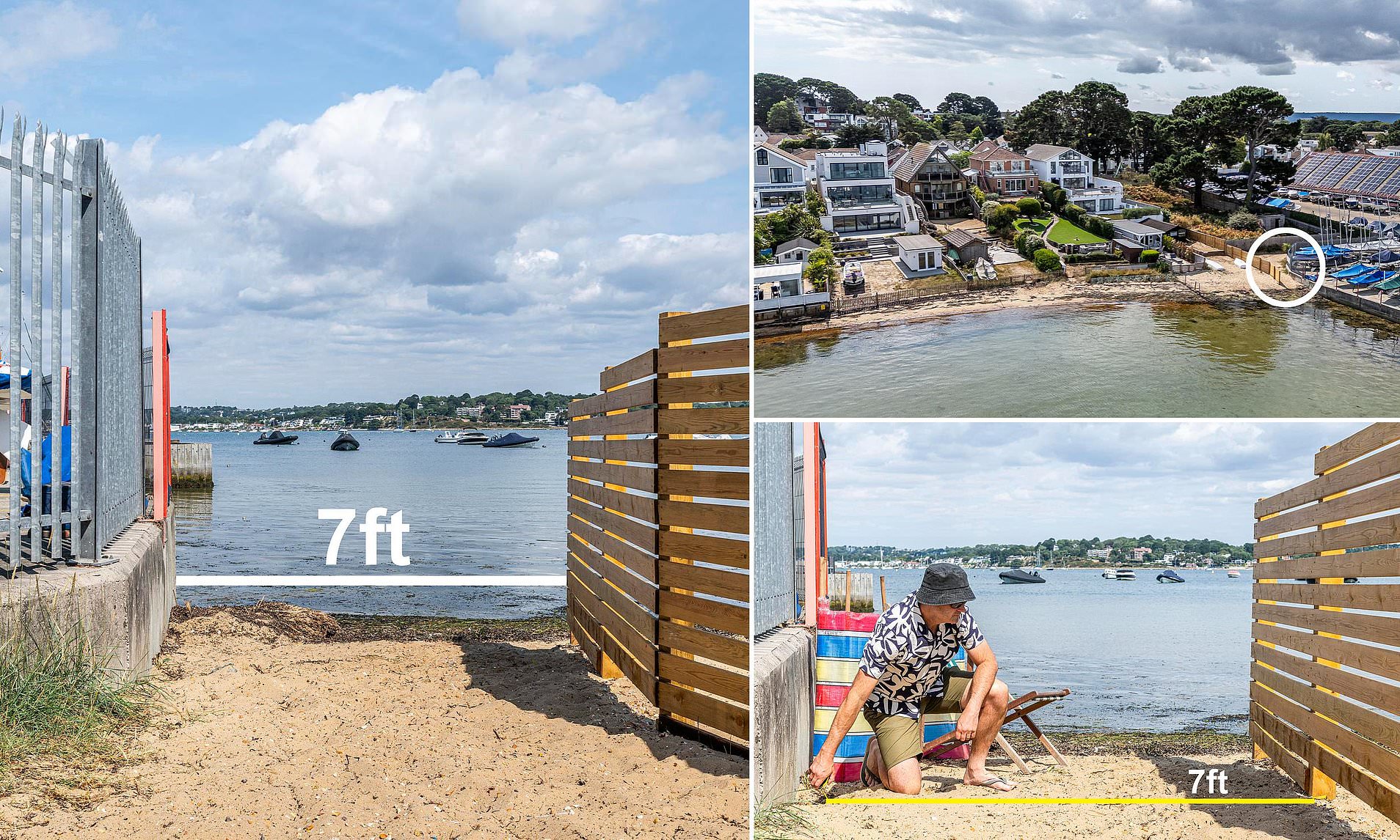 Britain's smallest beach: Secret sands near Poole Harbour is only just ...