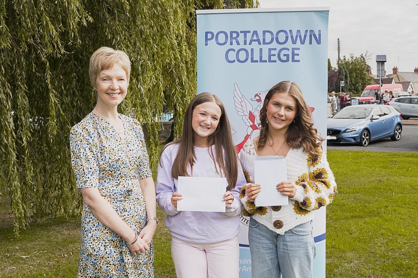 In pictures: Portadown College pupils celebrate excellence in GCSE exams