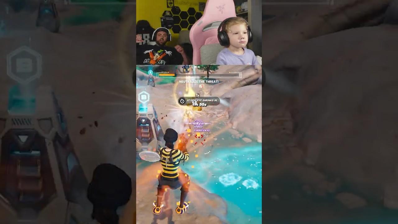 4 Year Old Fortnite Prodigy Never Misses!! #fortnite #fortniteclips # ...