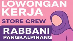 Lowongan Kerja Store Crew Rabbani Pangkalpinang 2025 Khusus Muslimah