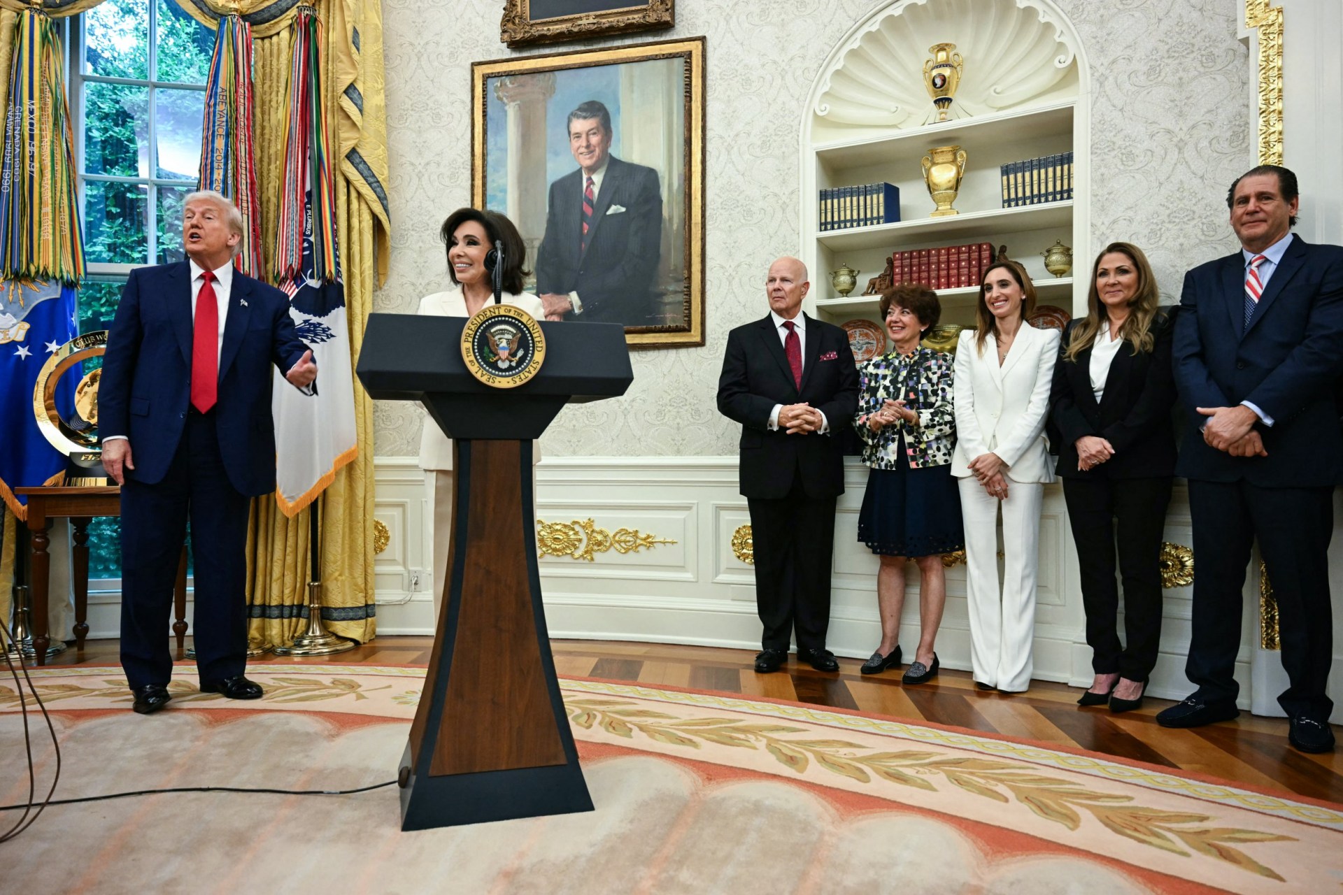 How Trump has glamourised the Oval Office