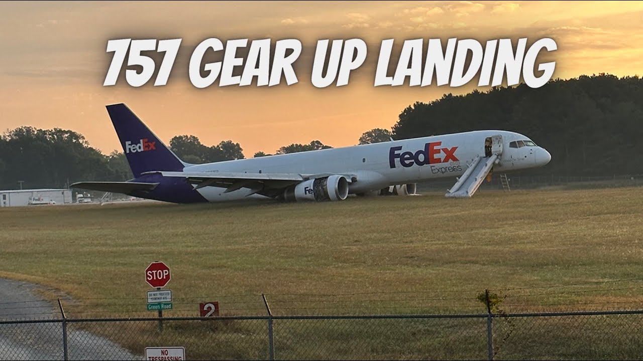 Chattanooga Incident: FedEx 757 Skids Off Runway