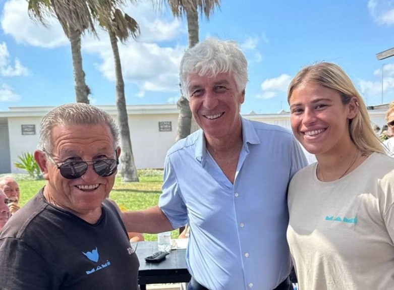 Gasperini e la tappa a Ostia dopo il Bologna: relax al Mami Beach (FOTO)