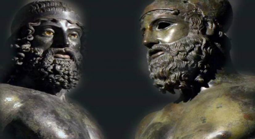Οι πολεμιστές του Ριάτσε: Τα αρχαία ελληνικά χάλκινα αγάλματα που ...