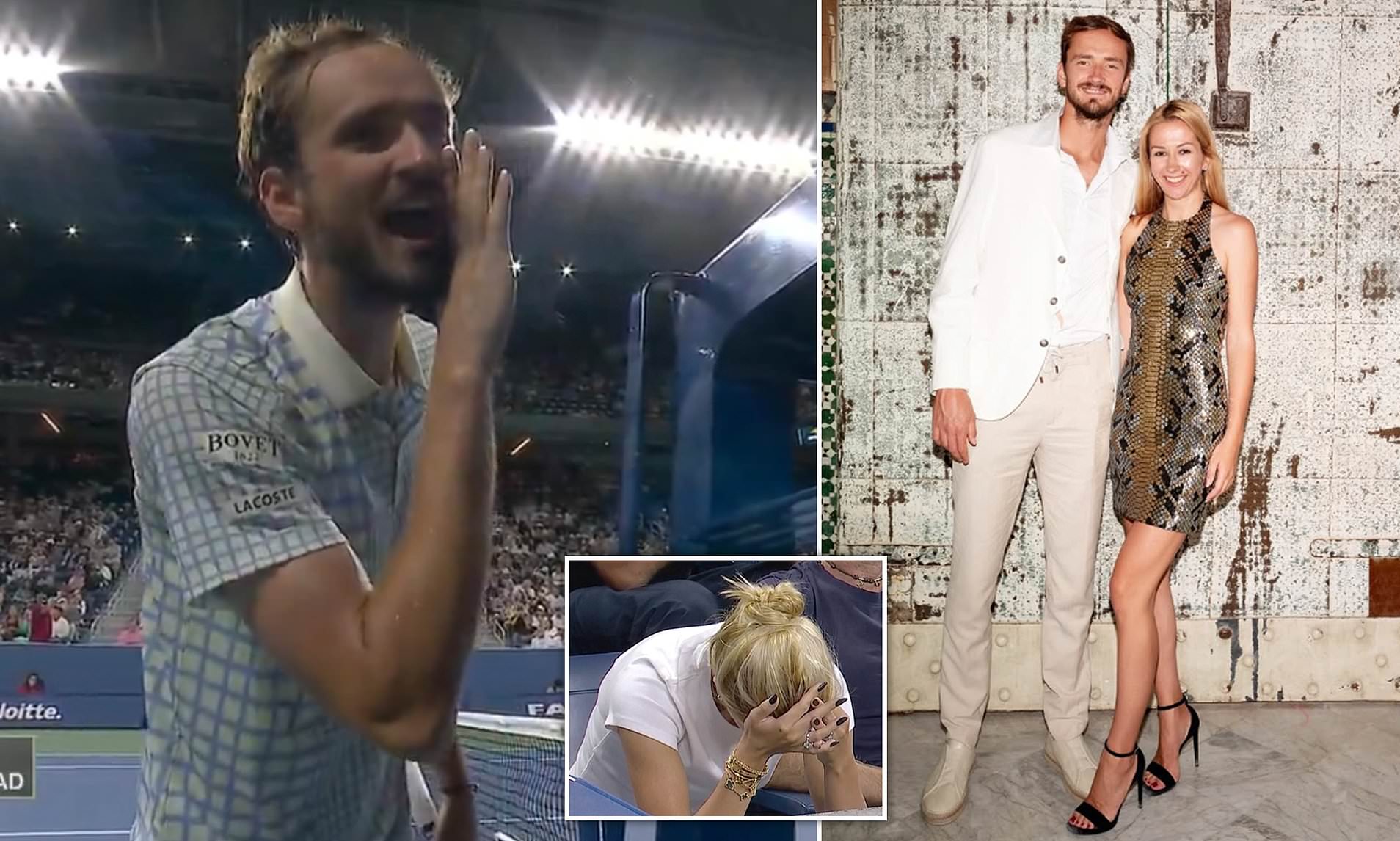 Daniil Medvedev is tennis' tantrum tyrant and even his wife looks sick ...