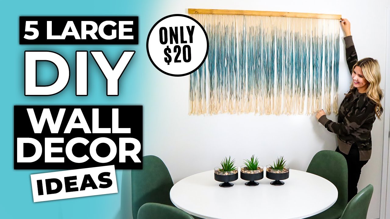 DIY High-End Wall Decor - Stunning Looks Without the Price Tag!