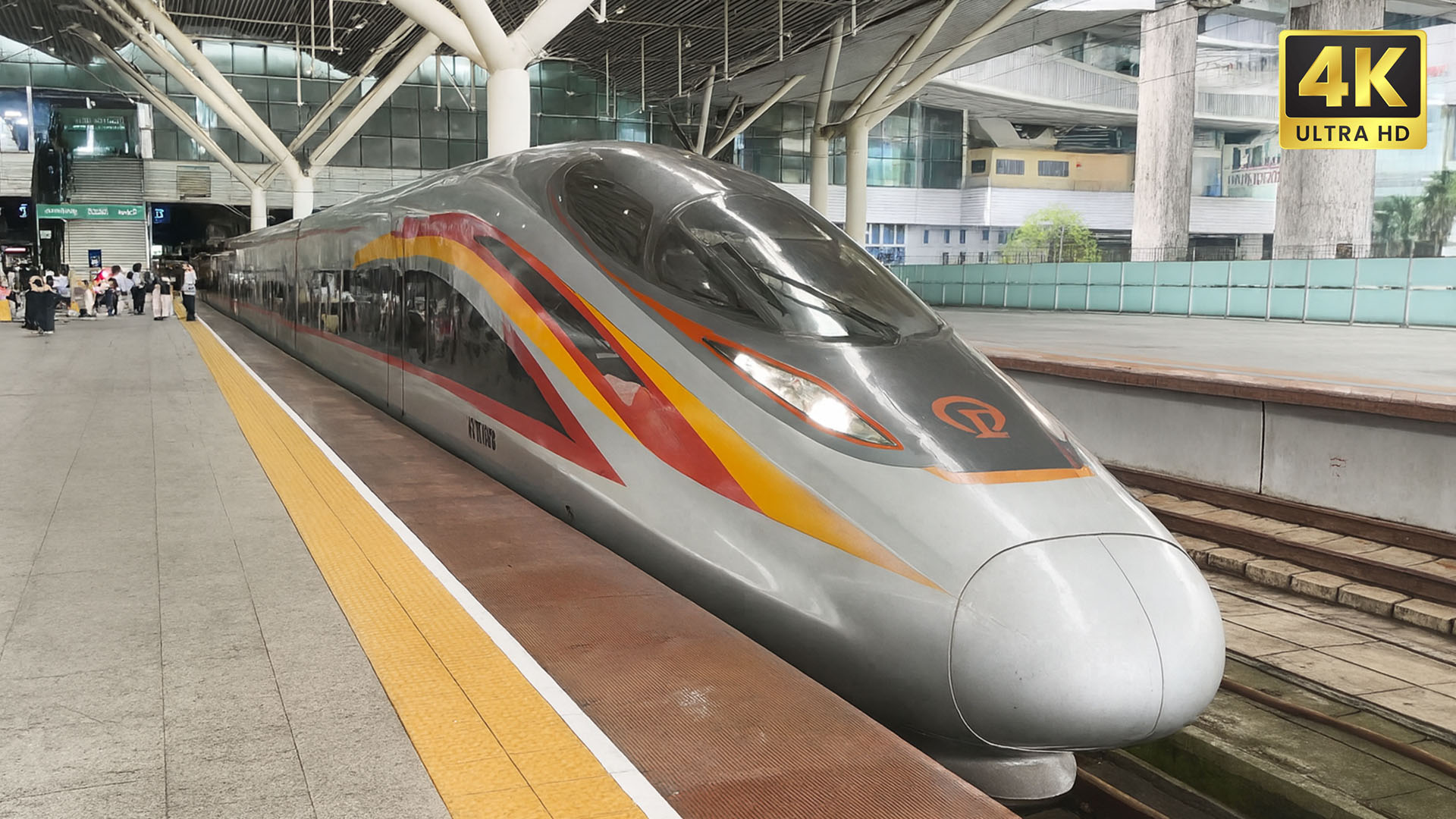 China High-Speed Rail First Class Cabin Tour – China 4K