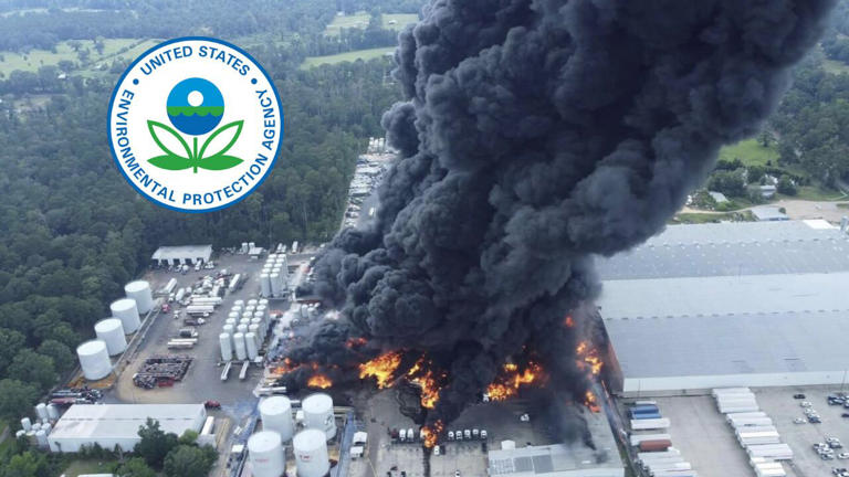 EPA takes over emergency response at Roseland fire site