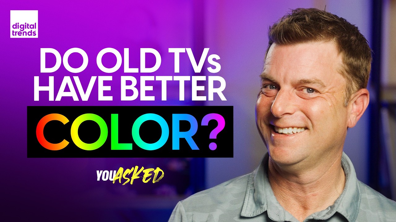 Find out if vintage television technology displays superior overall ...
