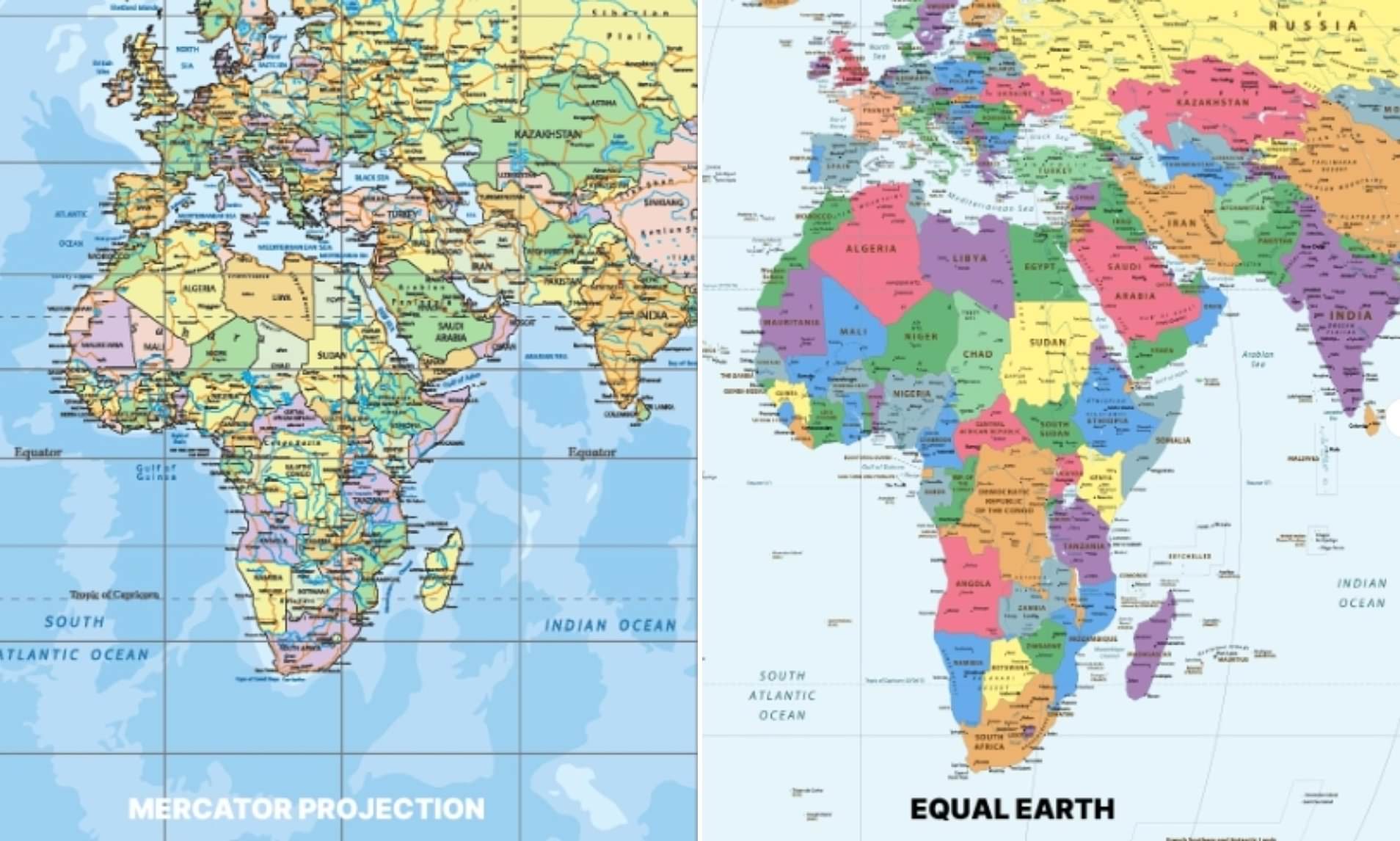 Africa's plan to redraw 'skewed' world map: 55-nation Union calls for ...
