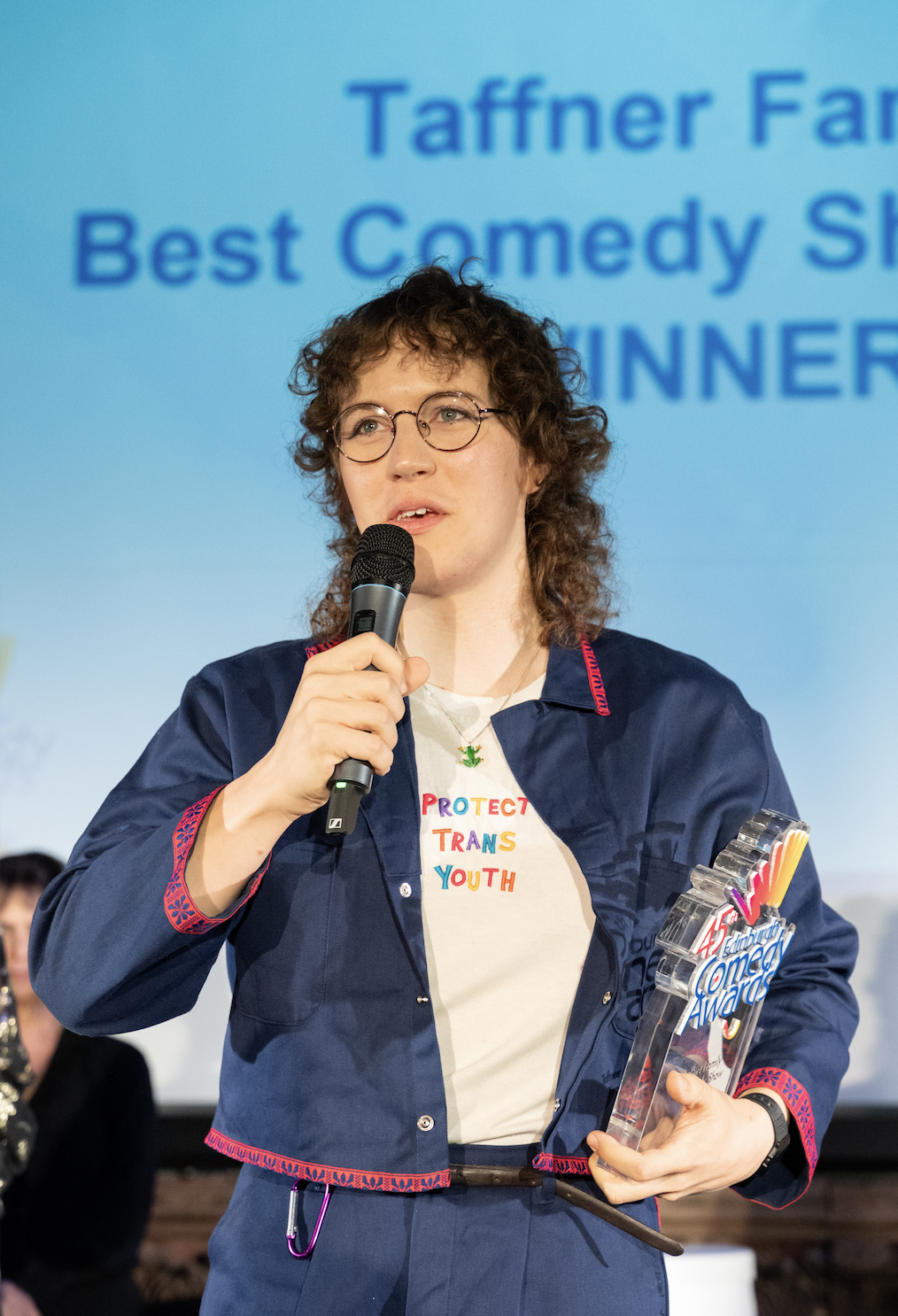 Sam Nicoresti becomes first trans comedian to win best comedy show at ...